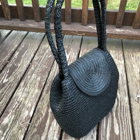Vintage | Bags | Vintage Rattan Purse | Poshmark